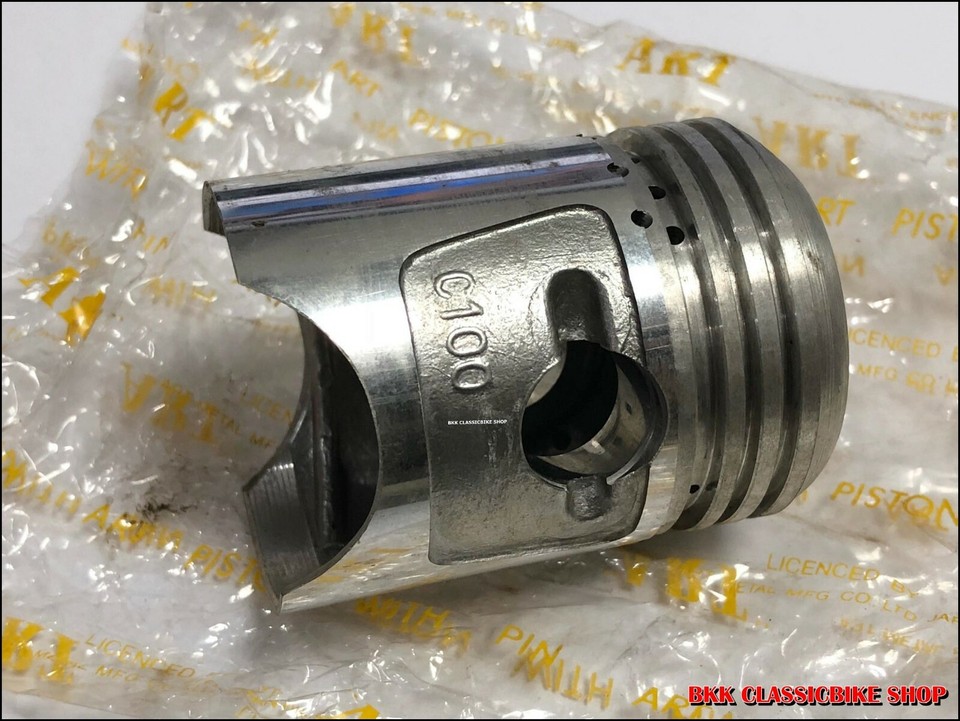Genuine Honda 50 CZ100 C100 CA100 C102 CA102 C110 CA110 Piston NOS , 0. ...