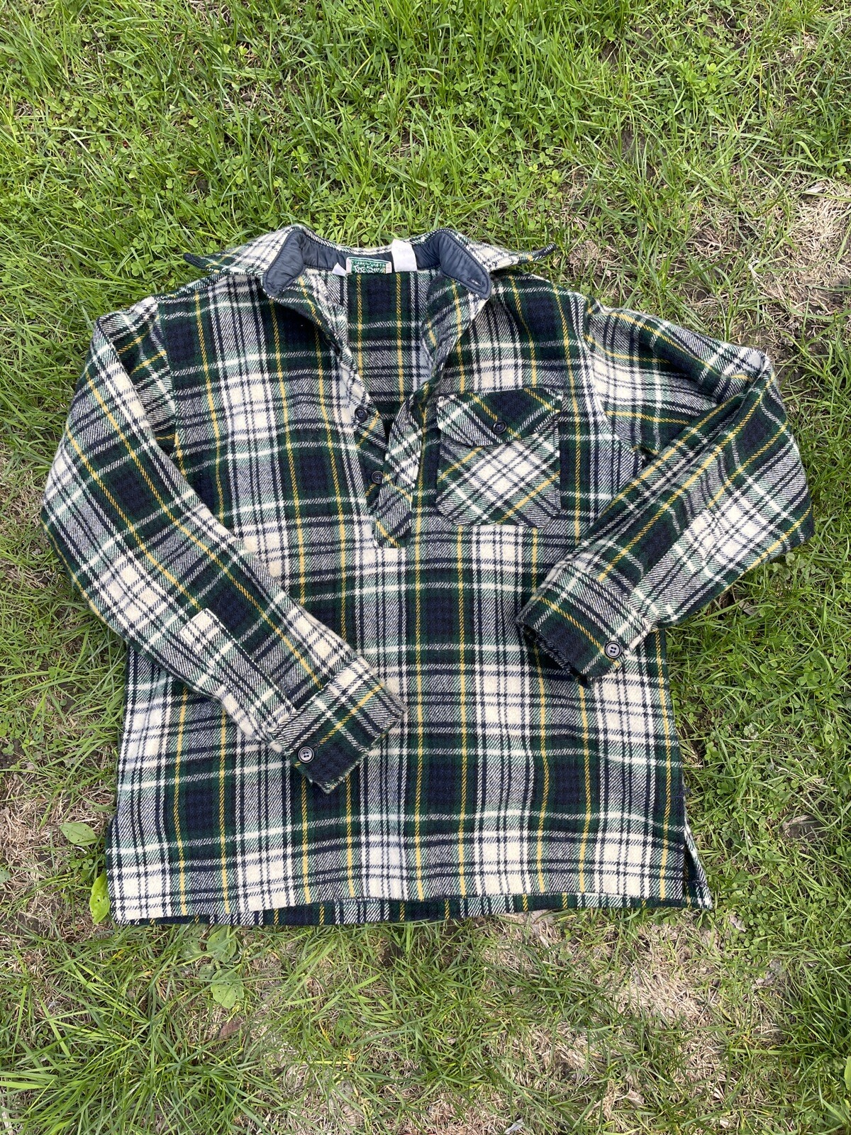 LL Bean Trapper Flannel Jacket - Gem