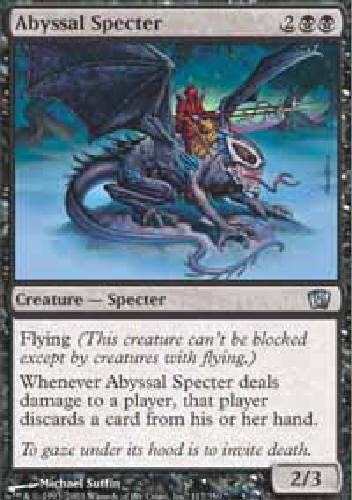 ABYSSAL SPECTER 8th Edition MTG Magic the Gathering Cards DJMagic | eBay