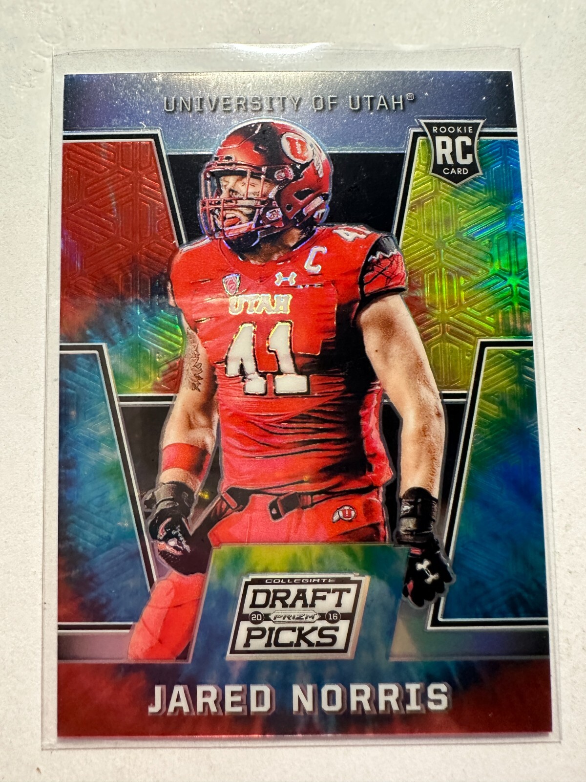 K67,292 - 2016 Panini Prizm Draft Picks Prizms Tie Dyed #229 Jared Norris #/49 | eBay