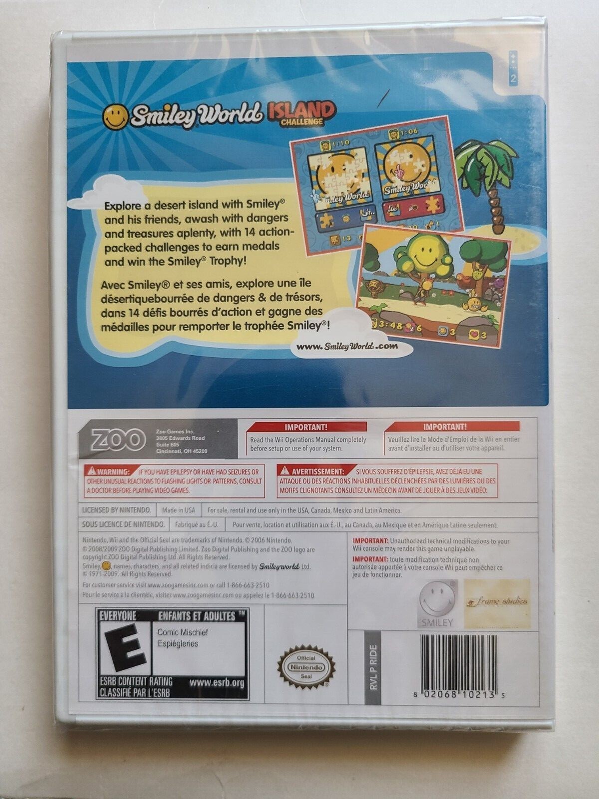 Smiley World Island Challenge (Nintendo Wii, 2009) for sale online | eBay