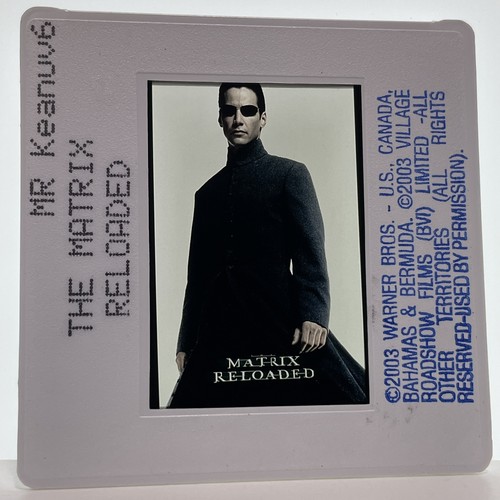 35mm Slide The Matrix Reloaded Sci-Fi Movie Vintage Publicity Promotion ...
