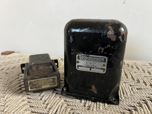 🍊Vintage Thordarson T11F64 CHT Series Modulation Transformer w/ 81D42 ...