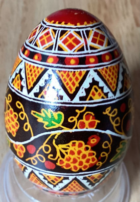 Hen Pysanka, Hand Painted Ukrainian Easter egg, Ukrainian Easter Egg | eBay