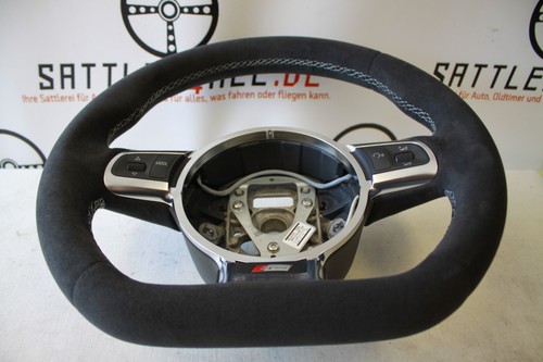 VOLANTE AUDI A2 A3 A4 A6 A8 Q3 Q5 Q7 TTRS ALCANTARA NUOVO DI ...
