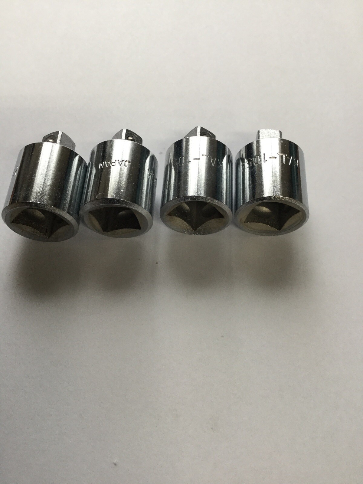 KAL 3/8 X 1/4" CHROME ADAPTER # 1054 Qty 4 New Old Stock Free Shipping ...