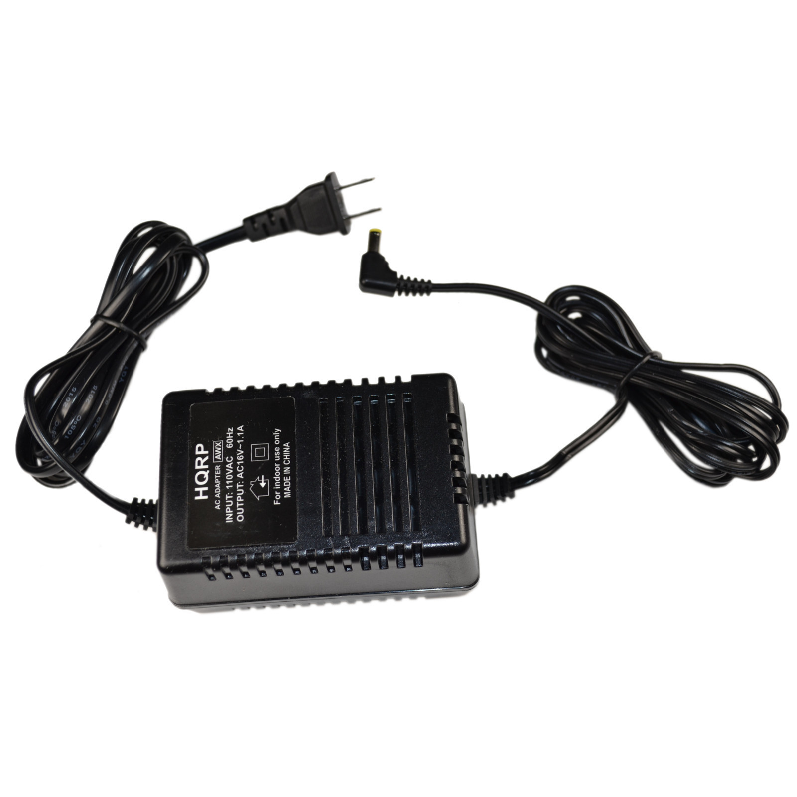 HQRP 16V AC Adapter for Peavey Midi Streamer Proccessor, Pv8 Mixer ...