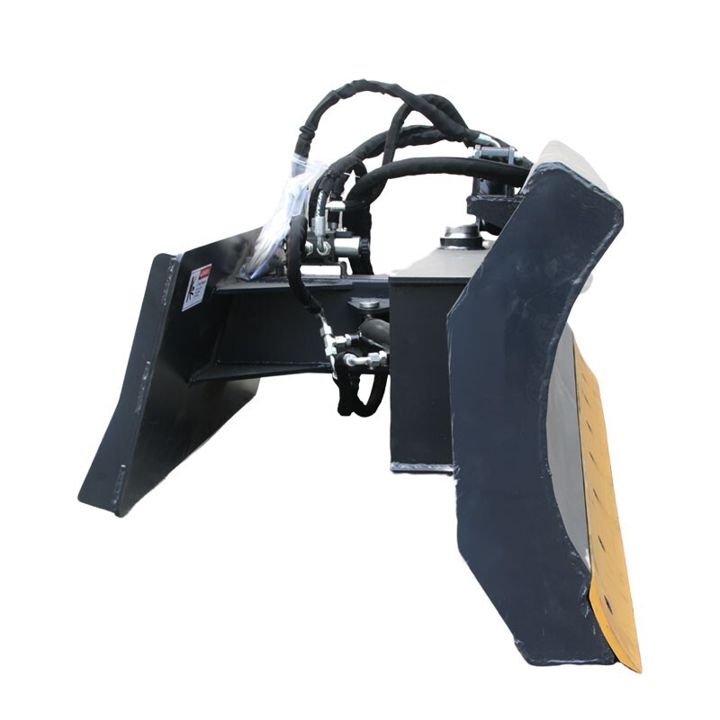 Landhonor Skid Steer Attachment New 84" 6-Way Dozer Blade Hydraulic ...
