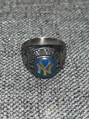 New York Yankees Classic Goldplated MLB Ring Balfour size 14, 17 grams ...