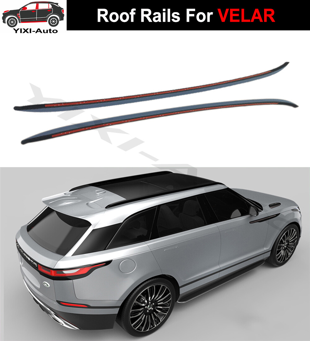 2pcs Fit for Range Rover Velar 2017-2024 roof rails Roof Rack Side Rail ...