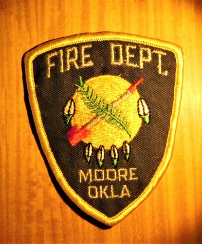 GEMSCO NOS Vintage Patch FIRE MOORE OK - Original 1976 MINT | eBay