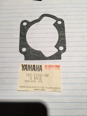 YAMAHA YAS1 AS1 1965 1966 1967 1968 183 Twin Cylinder Base Gasket N.O.S ...