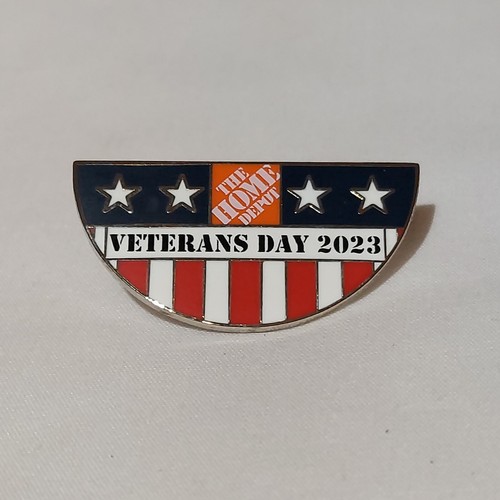 THD The Home Depot VETERANS DAY 2023 Lapel Pin Apron Jacket Hat Tie | eBay