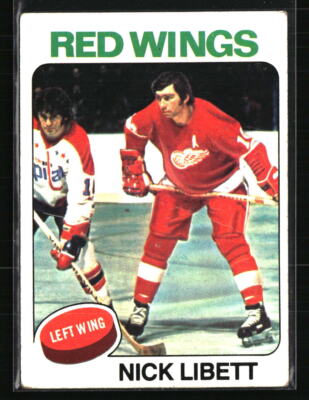 Nick Libett 1975 Topps #13 Hockey Card | eBay