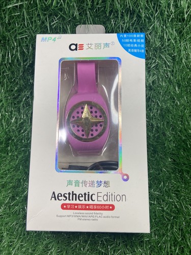 MP4 Player Watch Pink Silicone MP3 WAV APE FLAC Audio Kids *READ* | eBay