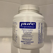Pure Encapsulations Pancreatic Enzyme Formula 180 Capsules for sale ...
