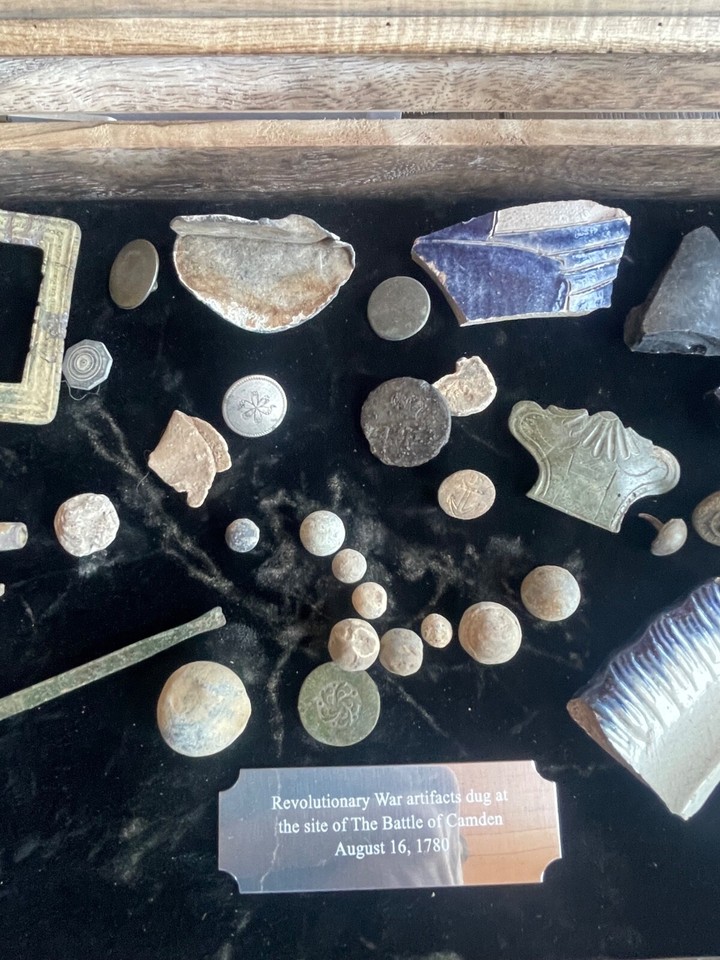 Revolutionary War Battle of Camden Dug Relics w/ Provenance Letter | eBay