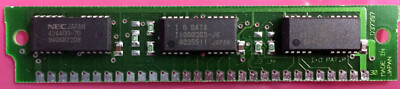 NEC 256K 70ns 30-PIN Memory 3-Chip Single Sided SIMM Chip 486 / 386 ...