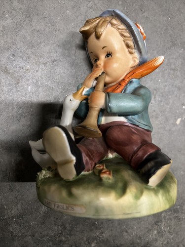 Large Boy Trumpet Goose Erich Stauffer S8248 Hummel Type Replica Homage ...