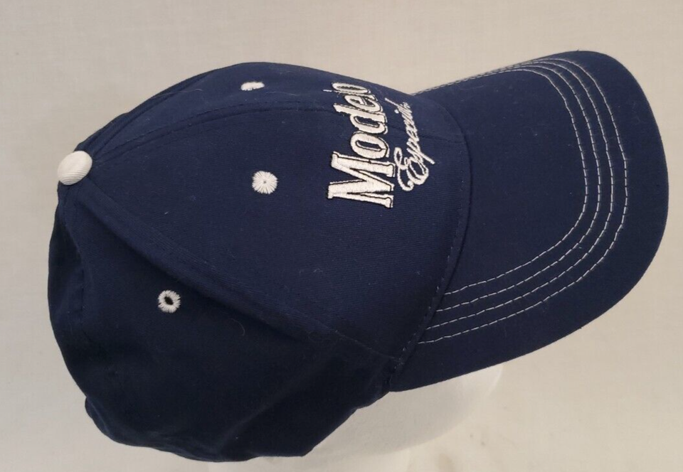 Modelo Especial Beer Hat Cap Strap Blue Baseball Hat | eBay
