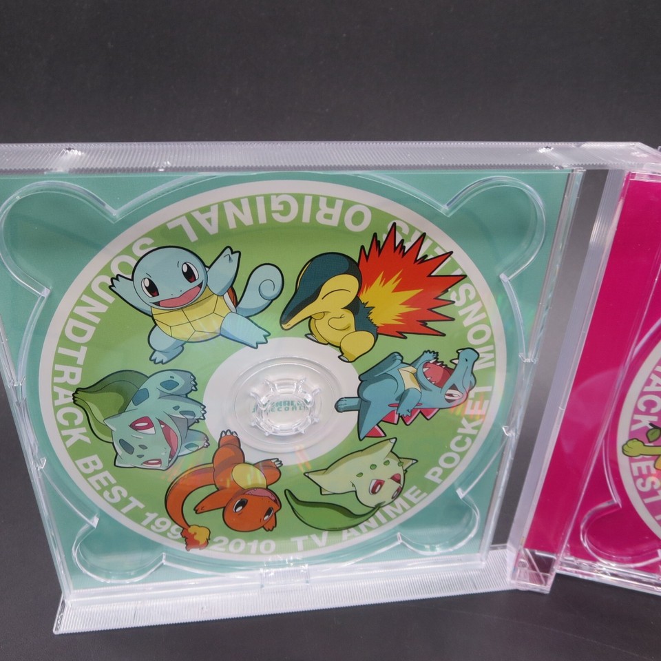 Pokemon Pocket Monsters Original Soundtrack Best 1997 2010 with Sleeve ...