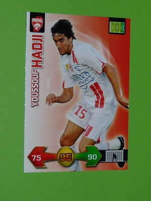 YOUSSOUF HADJI ASNL NANCY LORRAINE PANINI FOOTBALL ADRENALYN CARD 2009 ...