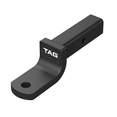 TAG Tow Ball Mount - 208mm Long, 90° Face, 50mm Square Hitch | eBay ...