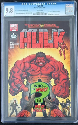 Hero Initiative Atomic Comics Hulk #1 - CGC 9.8 - 1st Red Hulk /5000 | eBay