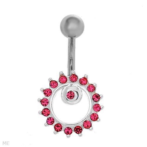 Body Ring W/Genuine Crystals Well Made in 925 Sterling Silver | eBay