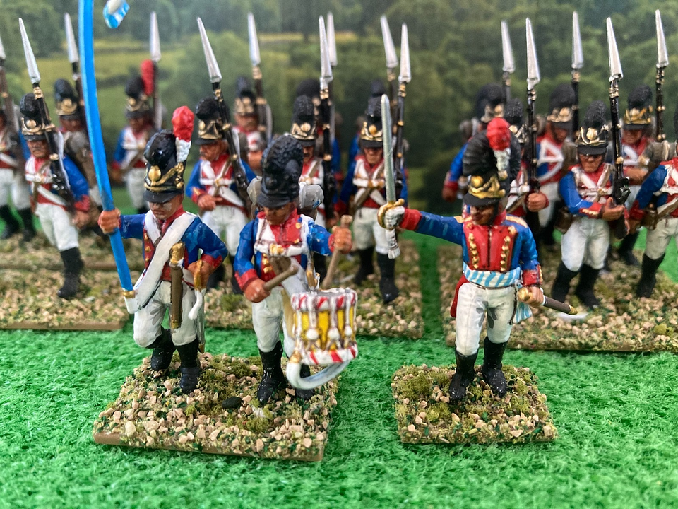 Victrix Bavarian infantry Battalion 28mm -well painted and ready for ...