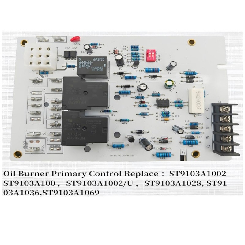 Electronic Fan Timer Furnace Control Board Air Furnace Blower Circuit ...