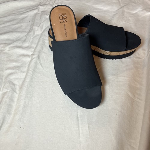 NOBO No Boundaries Women’s Size 8 Wedge Platform Shoes/ Slides Black | eBay