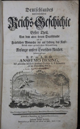 Anselm Design: Storia Del Reich Tedesco Esaminata 1768 | eBay