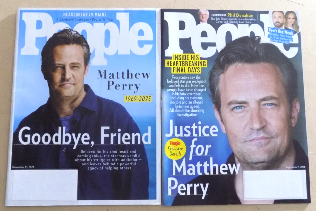 MATTHEW PERRY: GOODBYE, FRIEND & JUSTICE FOR MATTHEW PERRY - 2 PEOPLE ...