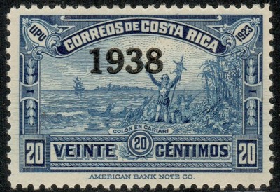 Costa Rica Columbus arrival 1938 Sc 189 mint light hinged | eBay