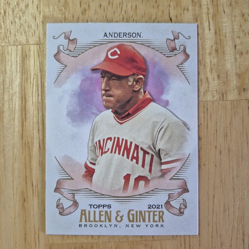 Spark Anderson | 2021 Topps Allen & Ginter's #337 Cincinnati Reds | eBay