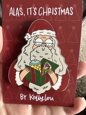 Harry Potter Kelly Lou Albus Dumbledore Santa Christmas Beans Pin | eBay UK