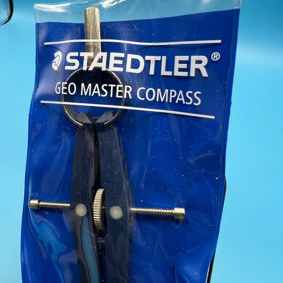 Staedtler Geo Master Compass 556 00BK 00 WP New in Packaging | eBay