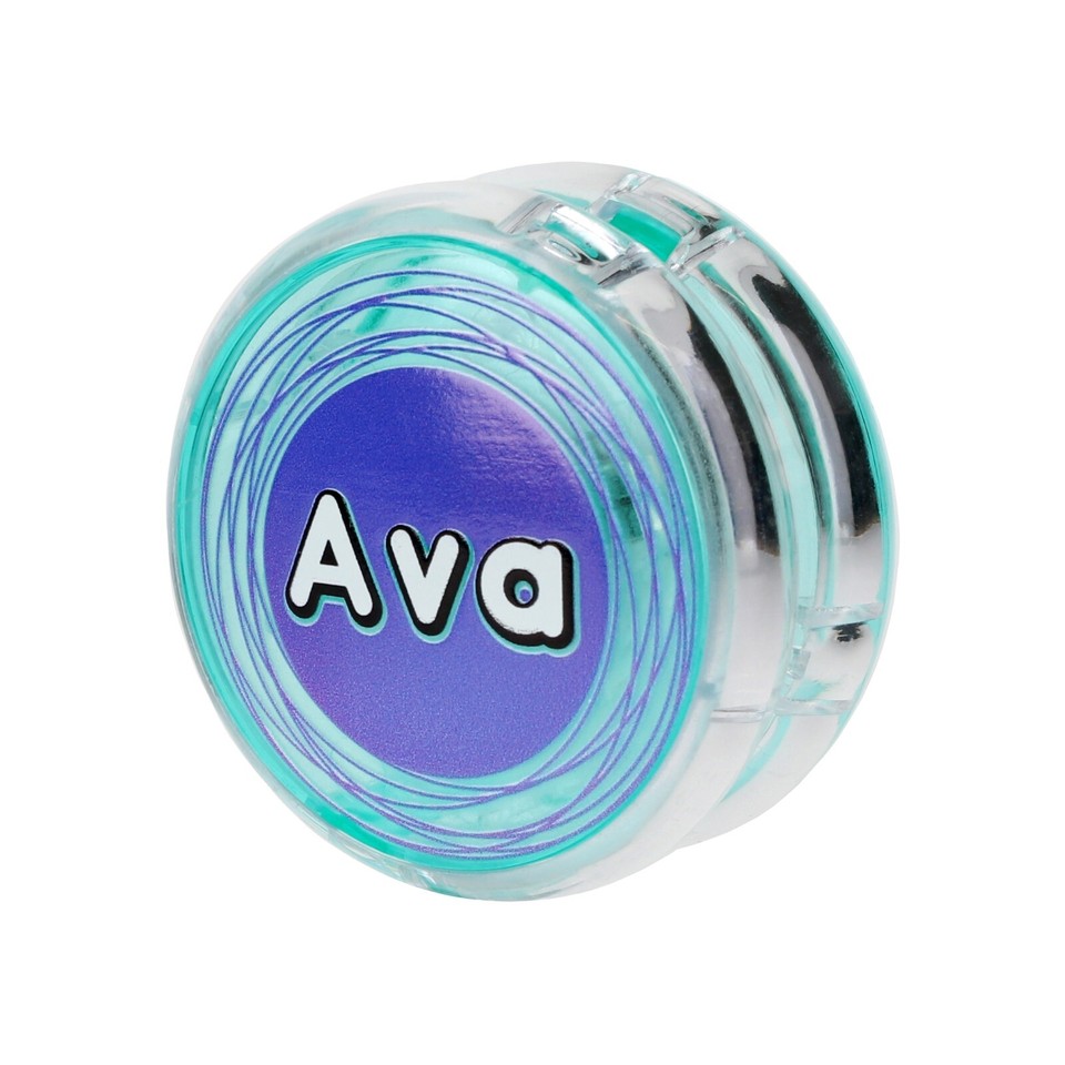 Personalised Yoyo Light Up LED Name Professional Ball Bearing Yo-Yo ...
