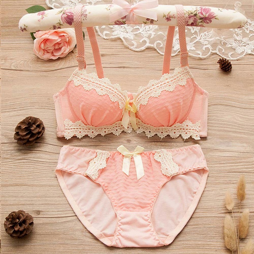 Women Bras Set 30-36 AAA AA AB Underwired Push up Bra Small Cup Sexy ...
