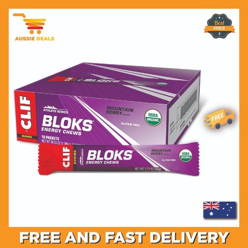 CLIF Shot Bloks Energy Chews Mountain Berry 18X60G | eBay