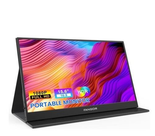 FANGOR Portable Monitor, 15.6" FHD 1080P . C3 | eBay