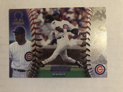 1998 Pacific Omega #51 Sammy Sosa Chicago Cubs Baseball Card | eBay
