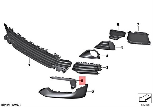 Genuine BMW F39 X2 16d 18d 18dX 18i 20d 20dX 20i 20iX Frame Right ...