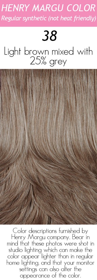 ENVY Topper by HENRY MARGU, *ALL COLORS* Short Topper, Monofilament ...