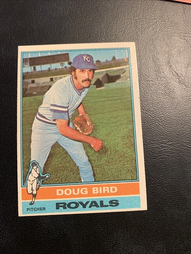 #96 Doug Bird 1976 Topps Baseball Card Cb22 kansas city royals | eBay