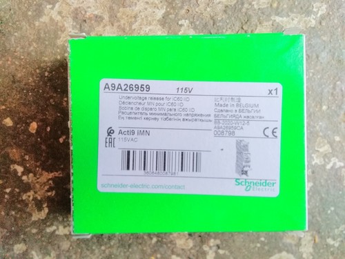 Bobine 115V MN Schneider pour gamme Acti9 ref: A9A26959, neuve. | eBay