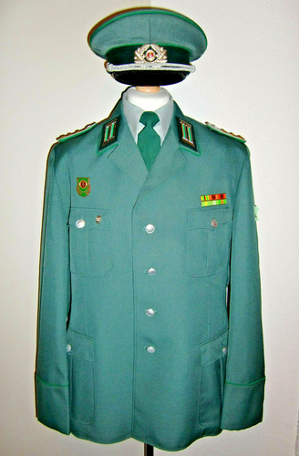 DDR MdI Vopo Uniform Hauptmann der VP Gr. bg60/g56-2 XXL Top Fasching ...