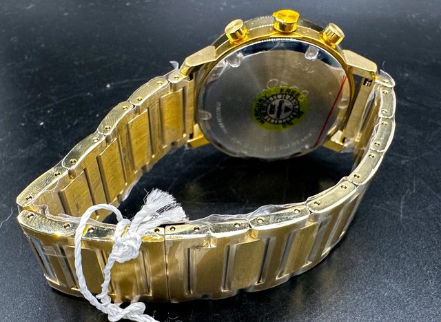 Movado Bold Evolution Gold Tone Chronograph Mens Watch 3600811 Retail ...