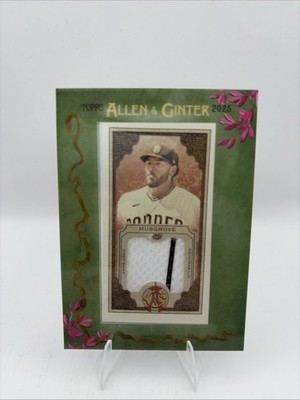 2025 JOE MUSGROVE TOPPS ALLEN & GINTER MINI FRAMED RELIC JERSEY!! | eBay